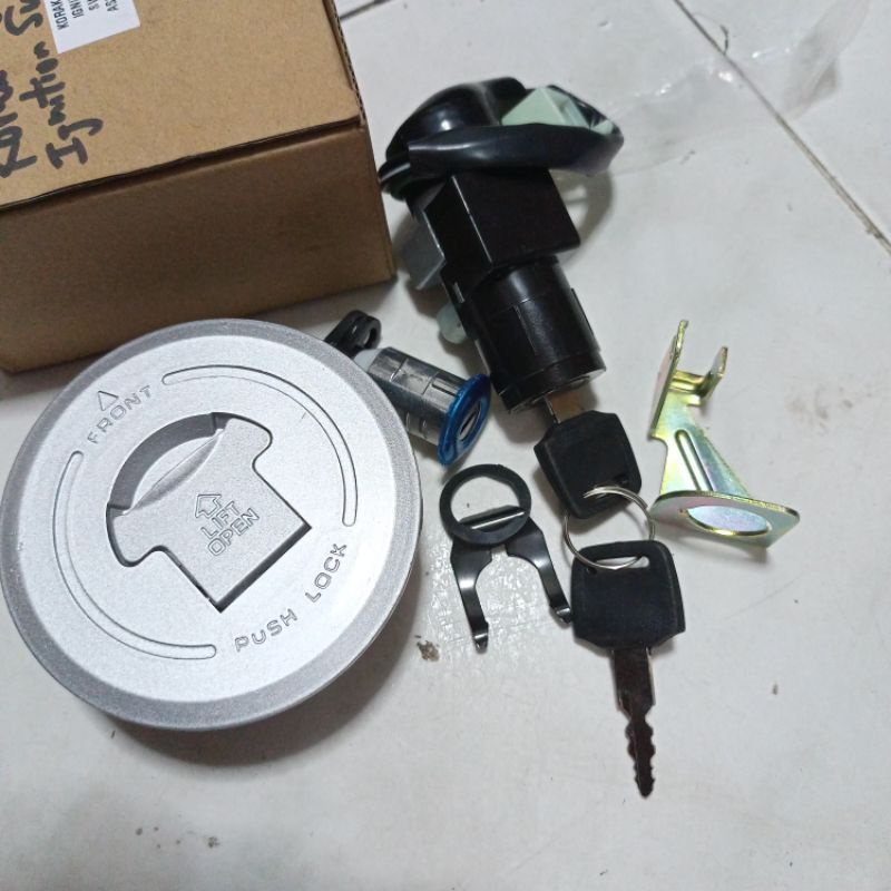 Rusi Korak 110 Ignition switch set with tank cap / Key Set | Shopee ...
