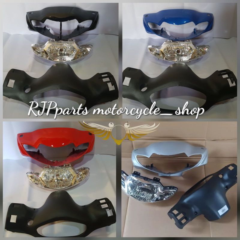 FRONT REAR BATOK/TOTOKTOK COVER SET PLUS OLD SUZUKI SMASH 110 ...