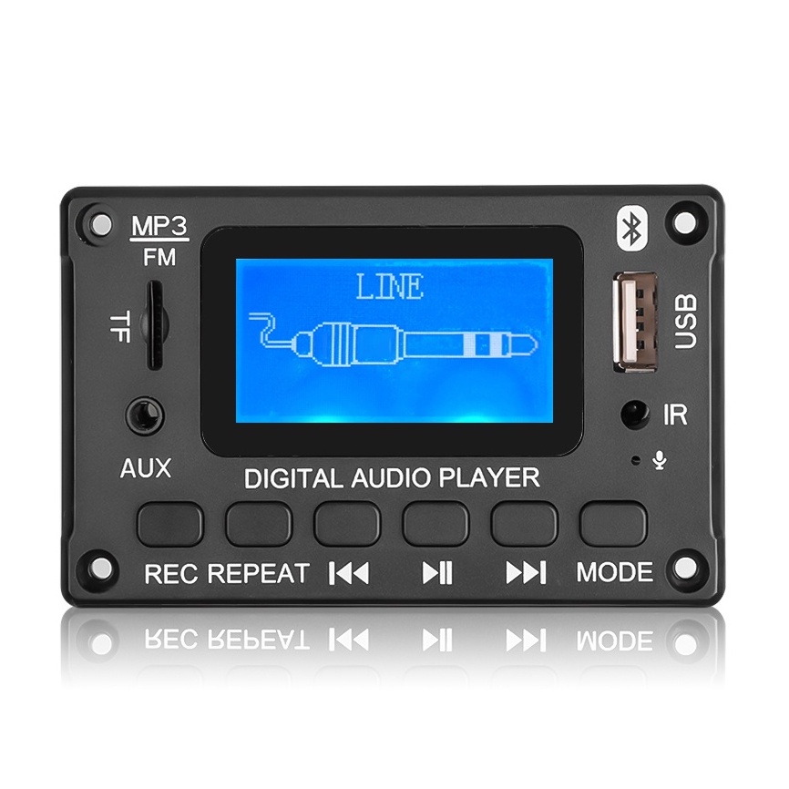 Dc 5V 12V Decoder Board Mp3 Player Decoding Bluetooth 5.0 Audio Module ...