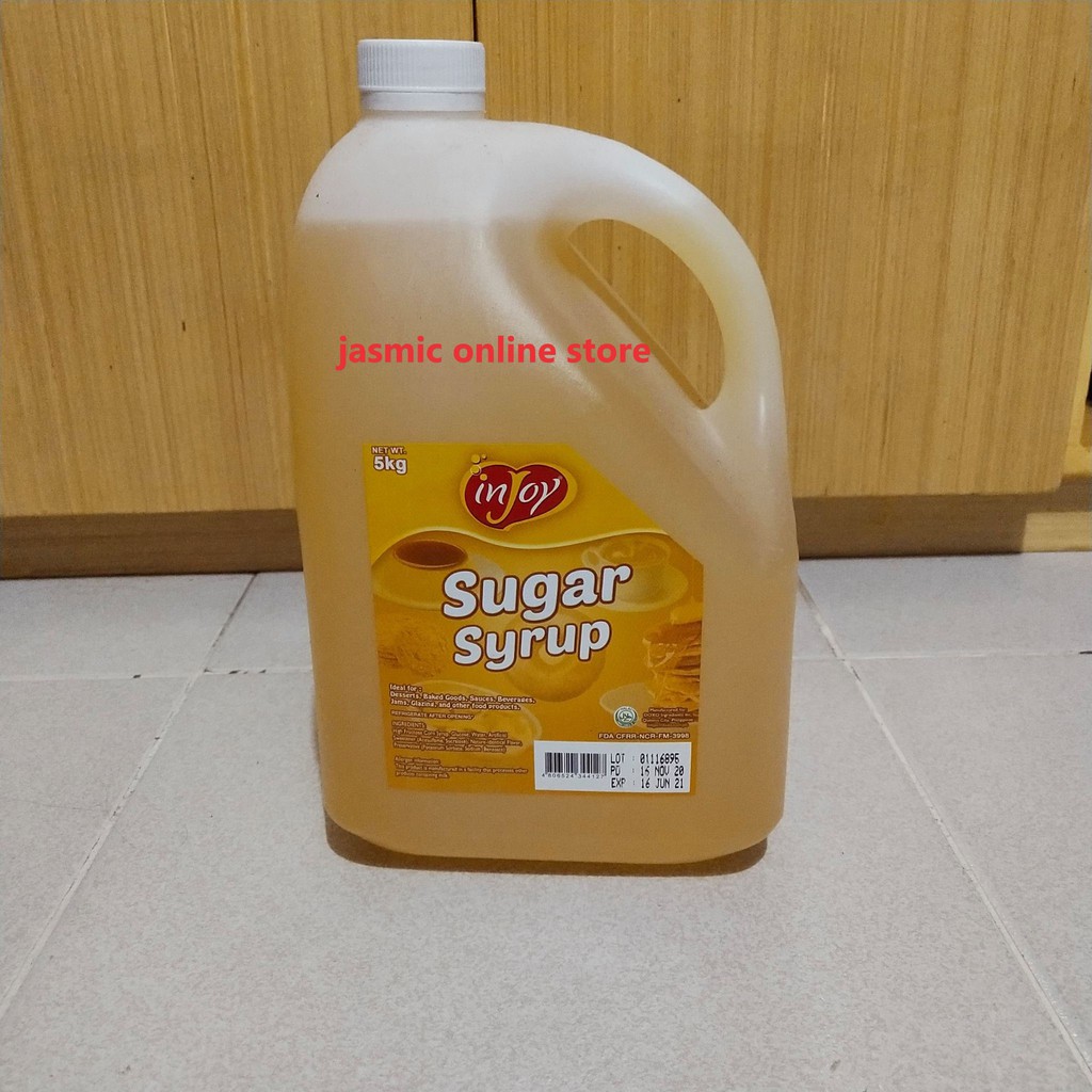 inJoy Sugar Syrup @ 5 kgs gal | Shopee Philippines