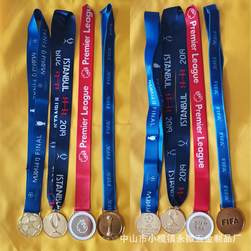 2019/2020 Liverpool Premier League Championship Medals FIFA Club World ...