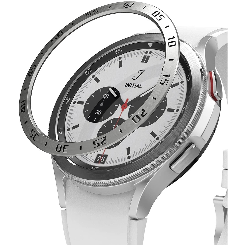 Ringke Bezel Styling for Samsung Galaxy Watch 4 Classic 46mm Adhesive ...