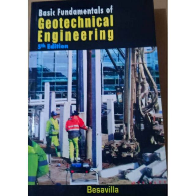Basic Fundamentals of Geotechnical Engineering Besavilla | Shopee ... Basic Fundamentals of Geotechnical Engineering Besavilla | Shopee ...