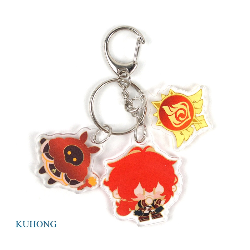 KUHONG Genshin Impact Cosplay Venti Vision Of God Anime Yae Miko ...