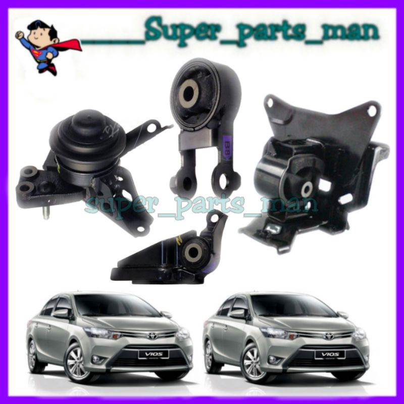 Toyota Vios ncp150 1.5cc auto engine mounting set | Shopee Philippines
