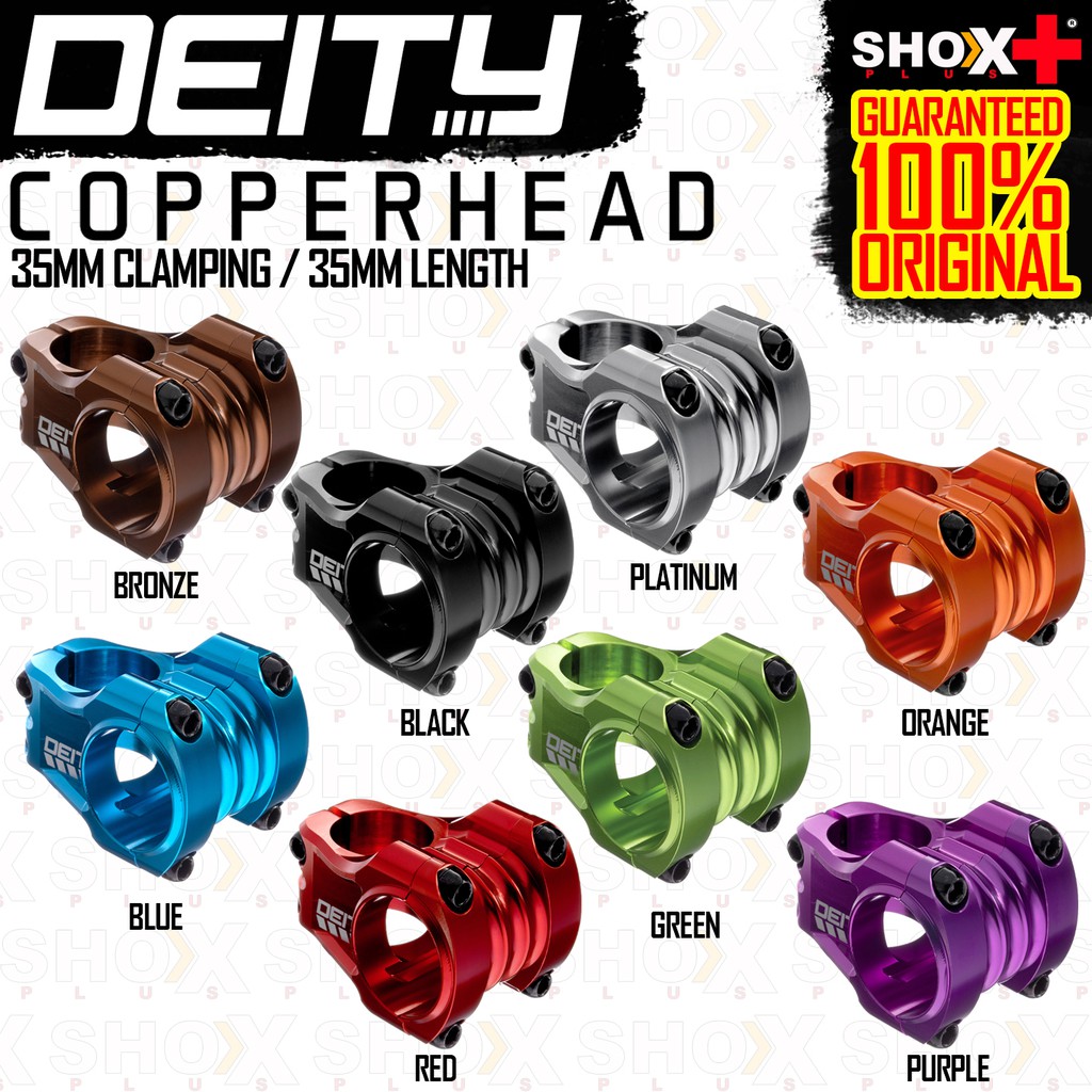 Deity Copperhead 35mm / 31.8mm Clamping Stem MTB Mountain Bike | Shopee ...