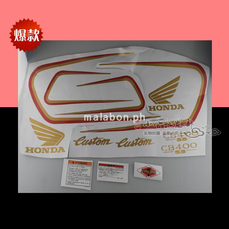 Motorcycle decals Honda CB400 CB400SS car decals stickers stickers ...