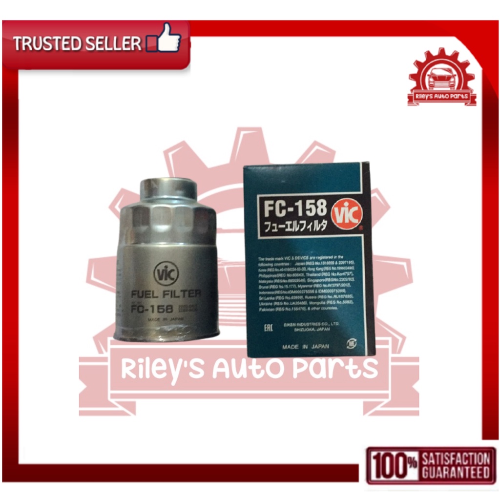 VIC FC-158 FUEL FILTER (made in japan) | Shopee Philippines