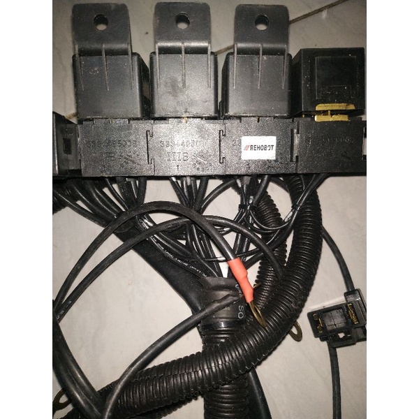 Rehobot Car Headlight relay Cable set | Shopee Philippines