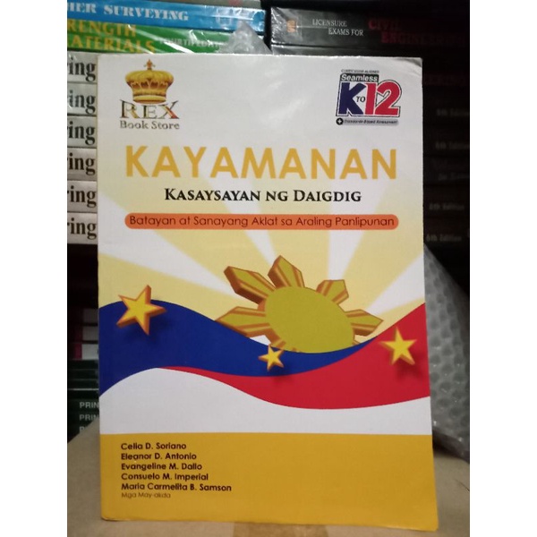 KAYAMANAN KASAYSAYAN NG DAIGDIG(USED BOOK) | Shopee Philippines
