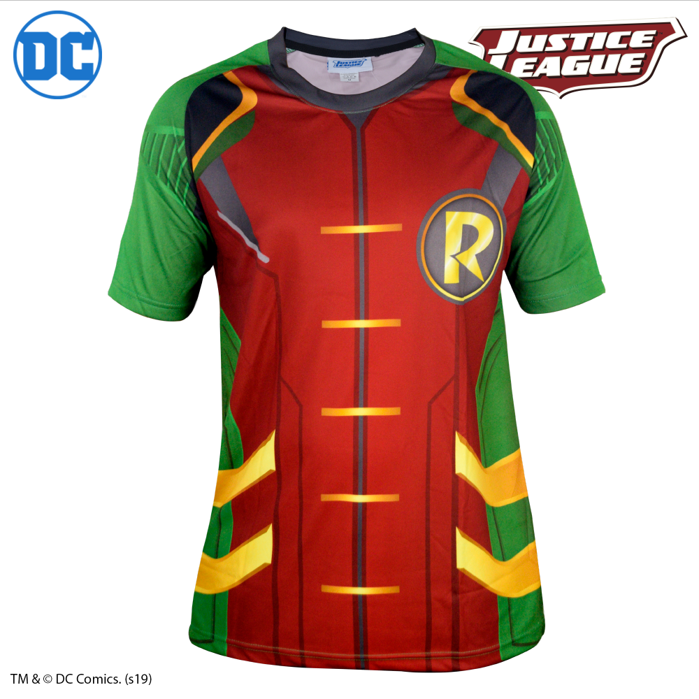 Robin [Armor Design] Official DC Justice League Jersey | Shopee Philippines
