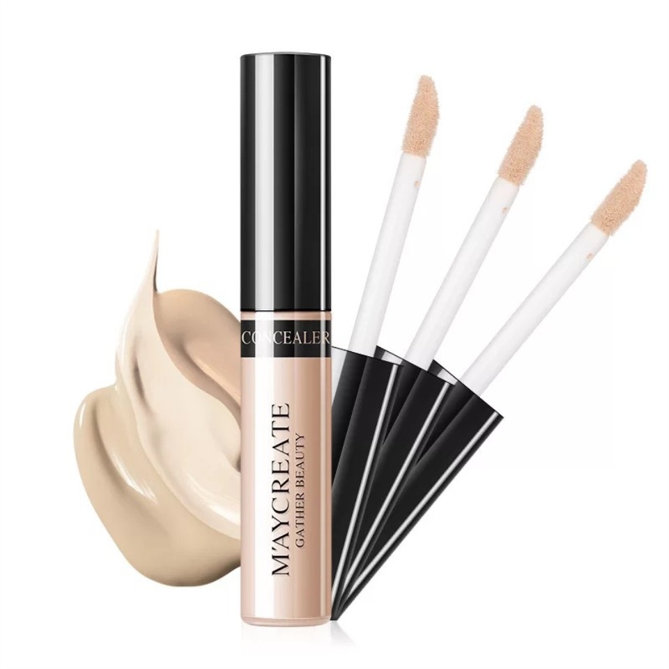 Maycreate Liquid Full Cover Concealer 3 Color Concealer Waterproof Oil ...