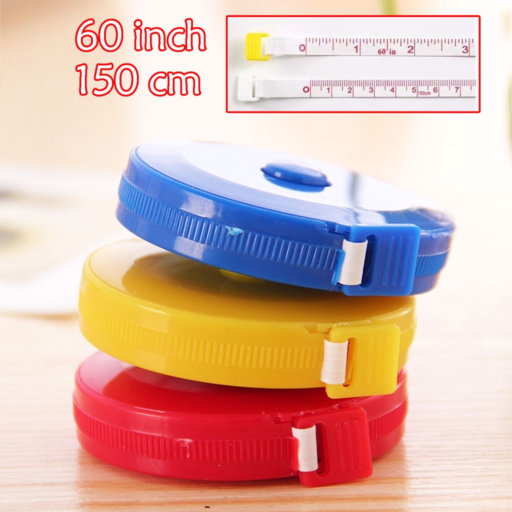 1.5M Korean Cute Style tape measure Retractable mini Portable Measuring ...
