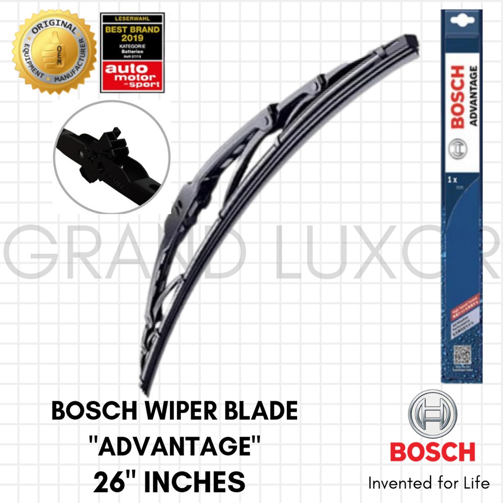 Bosch Wiper Blade 26 Inches Advantage (Single) | Shopee Philippines