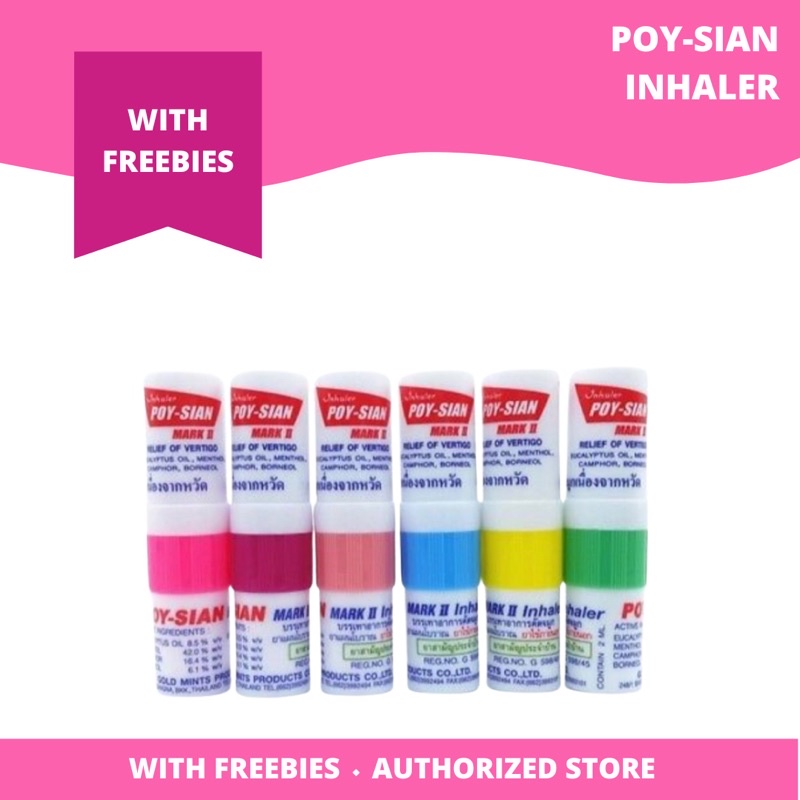 Original POYSIAN Inhaler 2in1 (Thailand) | Shopee Philippines