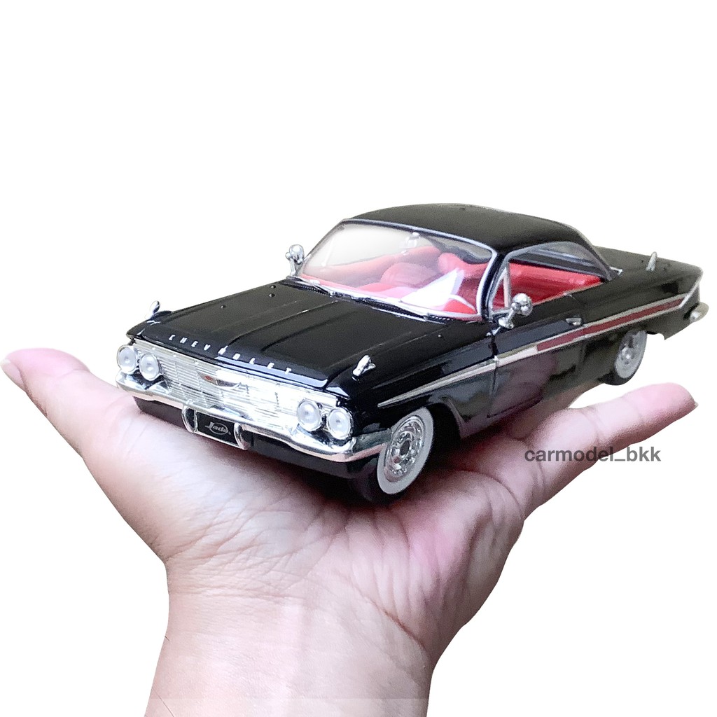 Chevy Impala 1961 Brand Jada Scale 1:24 Model Car Collection Classic ...