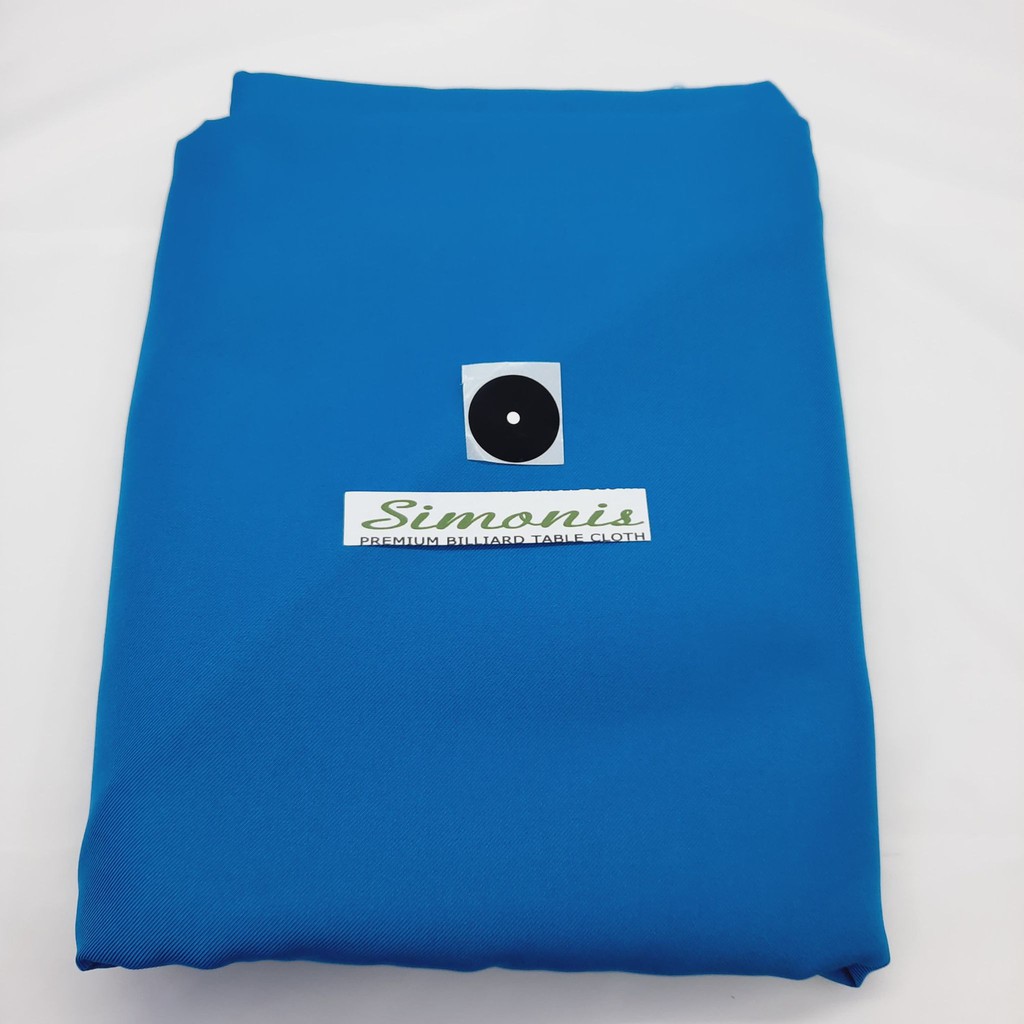 US SIMONIS (LIGHT BLUE) BILLIARD CLOTH / TAPETE SA BILYARAN | Shopee ...