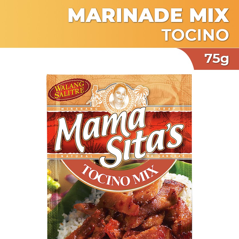 Mama Sita's Marinade Mix Tocino 75g | Shopee Philippines