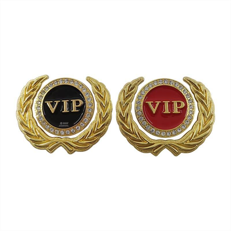 1 X Metal VIP Logo Car Auto Decorative Emblem Sticker Decal Badge ...