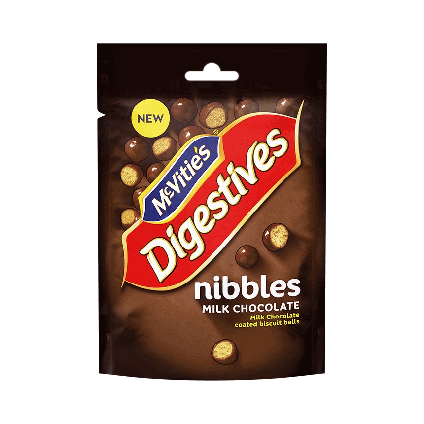 Mcvitie’s Digestive Nibbles Milk Chocolate Covered Balls 67g | Shopee ...