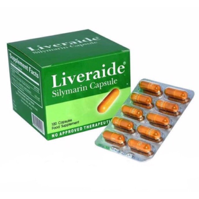 Liveraide Silymarine Capsules (10 Capsules) | Shopee Philippines