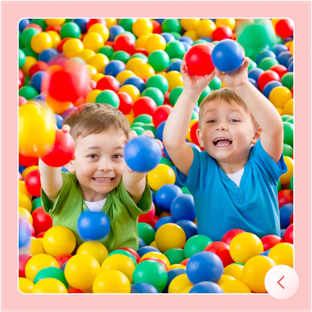 1pcs 5.5cm Baby Plastic Balls Water Pool Ocean Wave Ball Kids Swim Pit ...