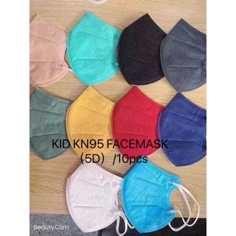 Children's masks KN95 5D disposable KN95 protective mask for boys and ...