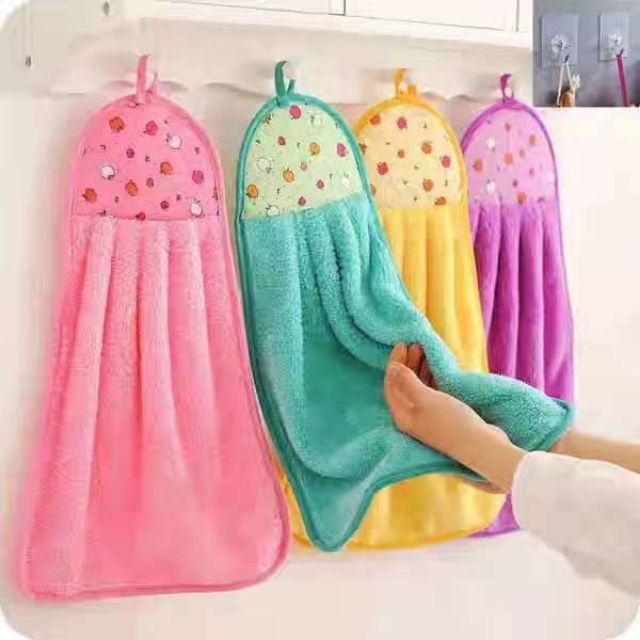 COD Piece Microfiber Hand Towel Kitchen/Bathroom Soft Hand Towel Ref ...