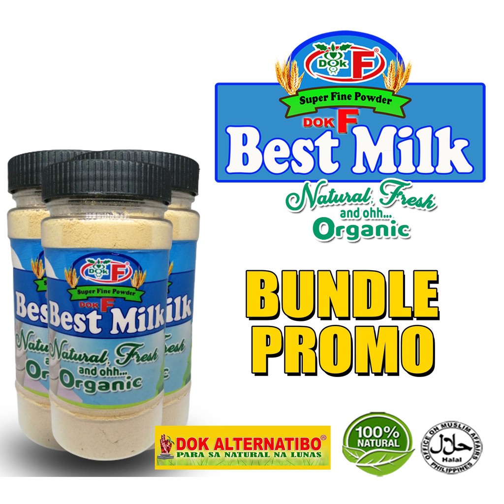 Bundle of 3 Promo Best MilK JAR (Fresh and Organic Milk) | Shopee ...