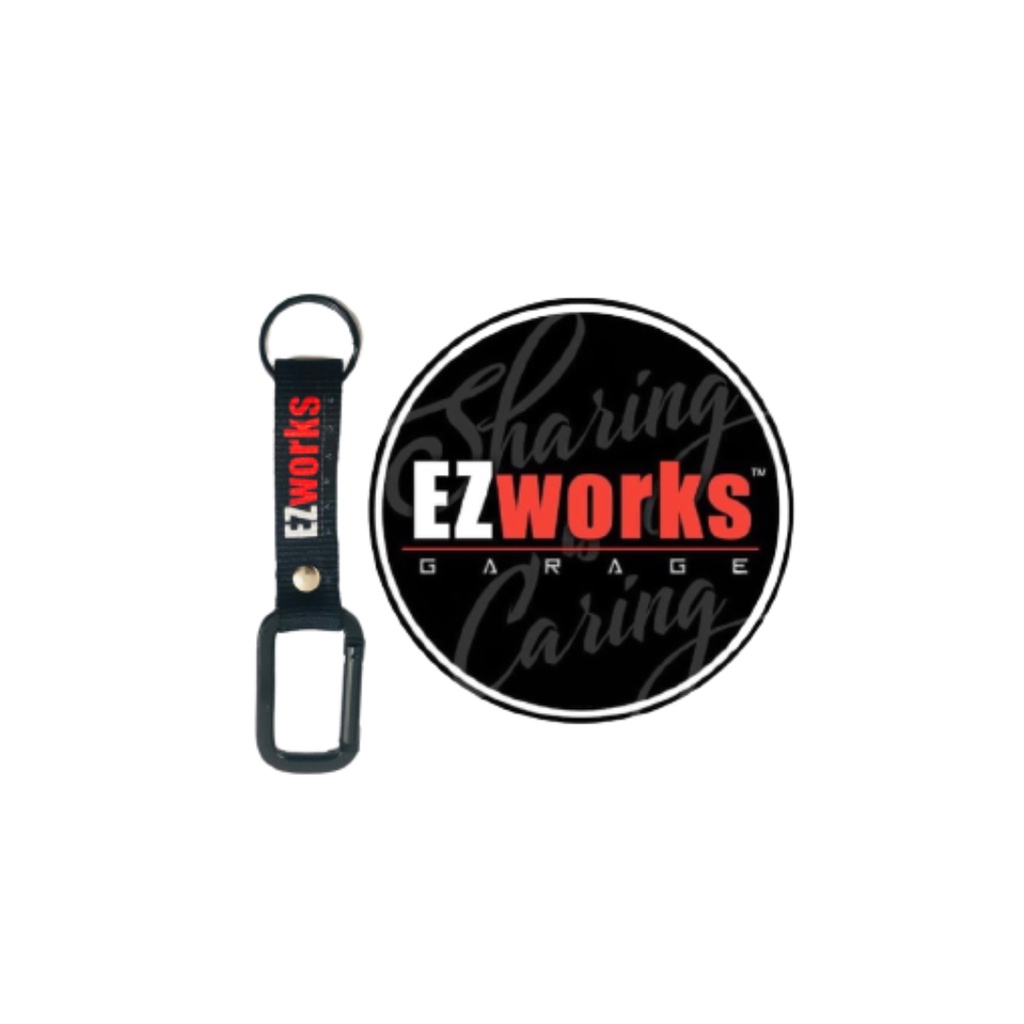 EZ WORKS GARAGE KEYCHAIN | Shopee Philippines