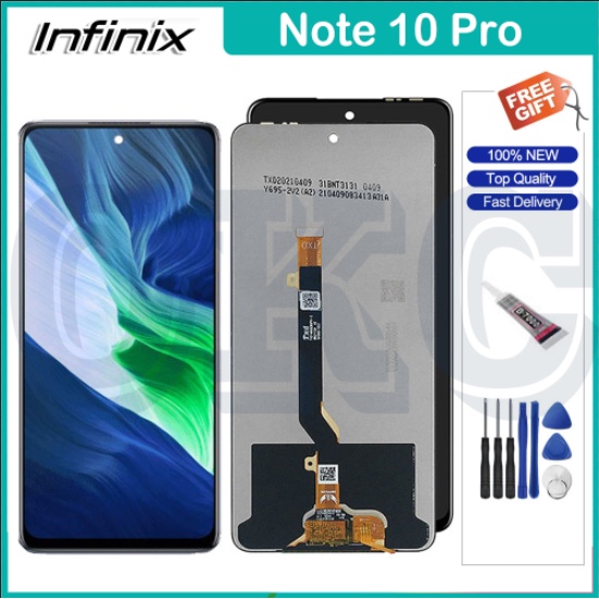 Original For Infinix Note 10 Pro X695 LCD Display Touch Screen ...