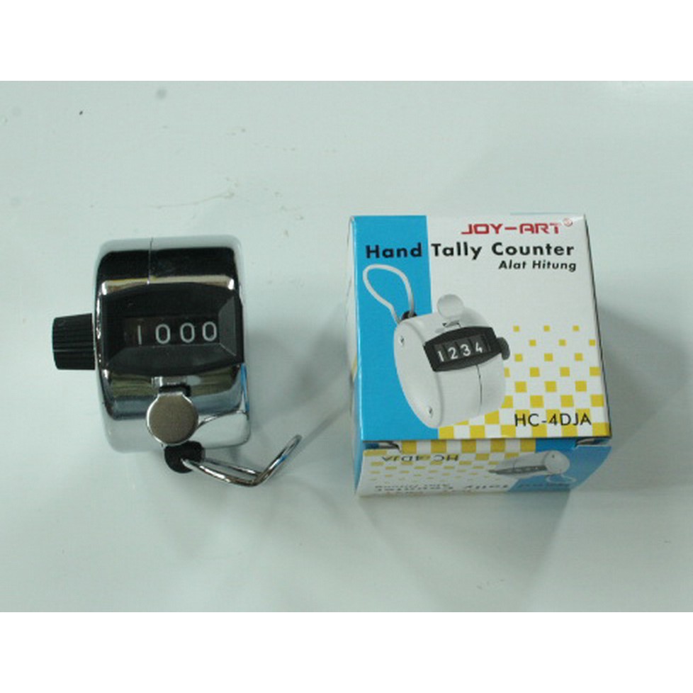 Stainless Steels Hand Tally Counter Counting Tool - Joy-Art HC-4DJA ...