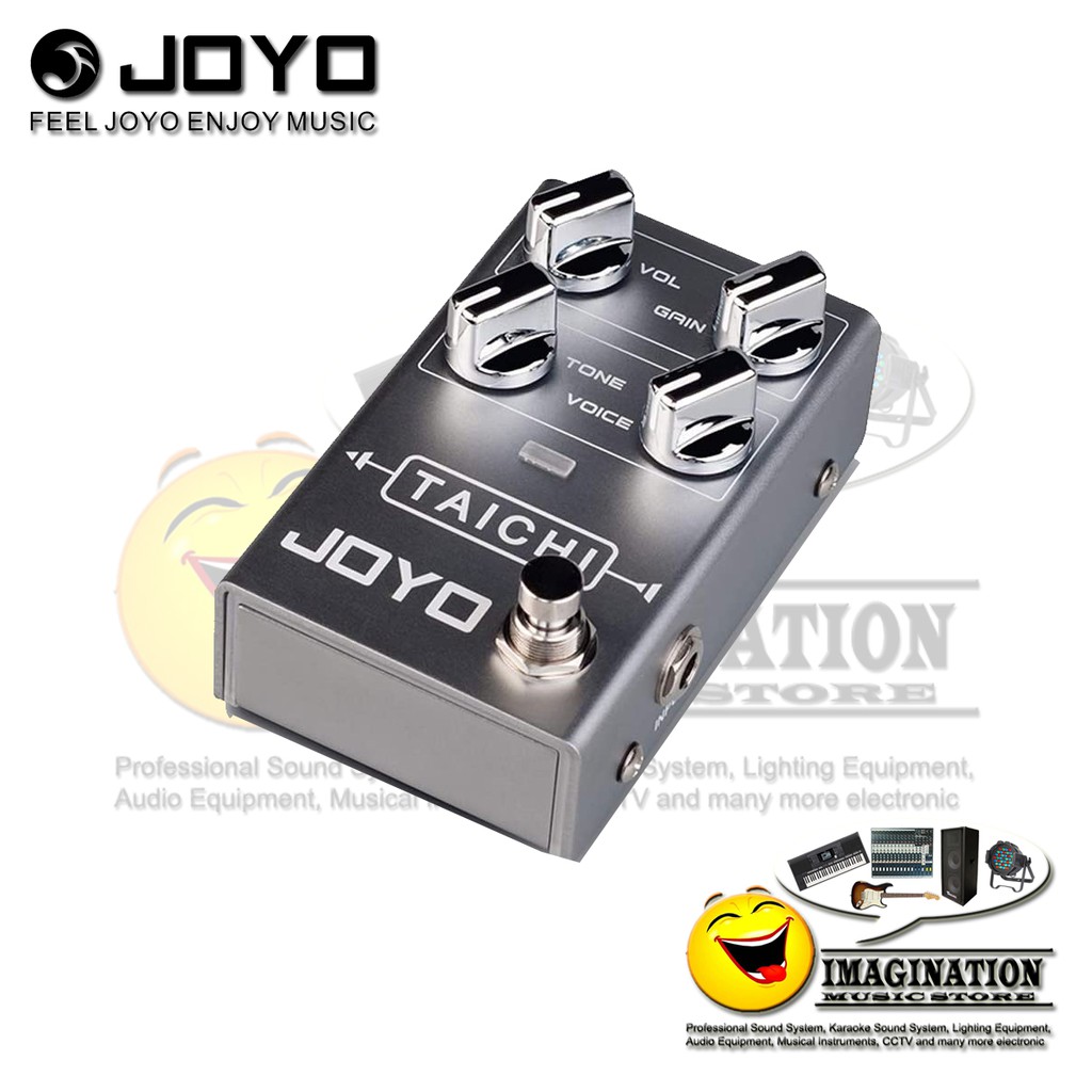 Joyo R-02 Taichi Overdrive Guitar Effect Pedal - Revolution R Series ...