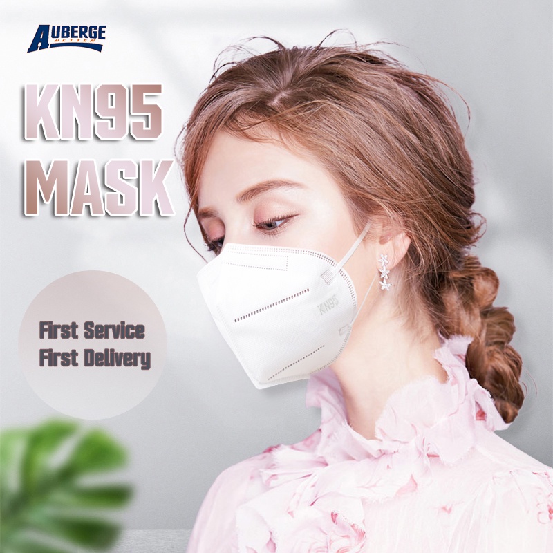AUBERGE 10PCS KN95 3D Mask Butterfly 4ply Protective Unobstructed ...