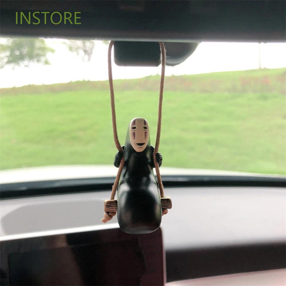 INSTORE Cute Car Ornaments Toy Anime Pendants Faceless Male Pendant ...
