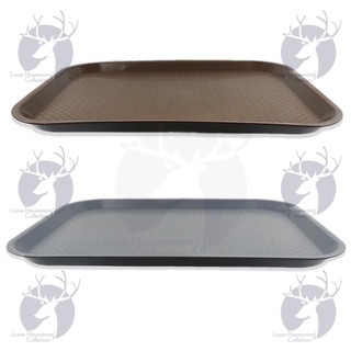 21" PLASTIC FAST FOOD TRAY / FRUIT TRAY / MULTI-PURPOSE TRAY / CANTEEN ...