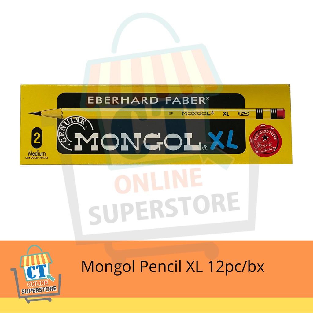 Mongol Pencil XL JUMBO No. 2 (12pc/bx) | Shopee Philippines