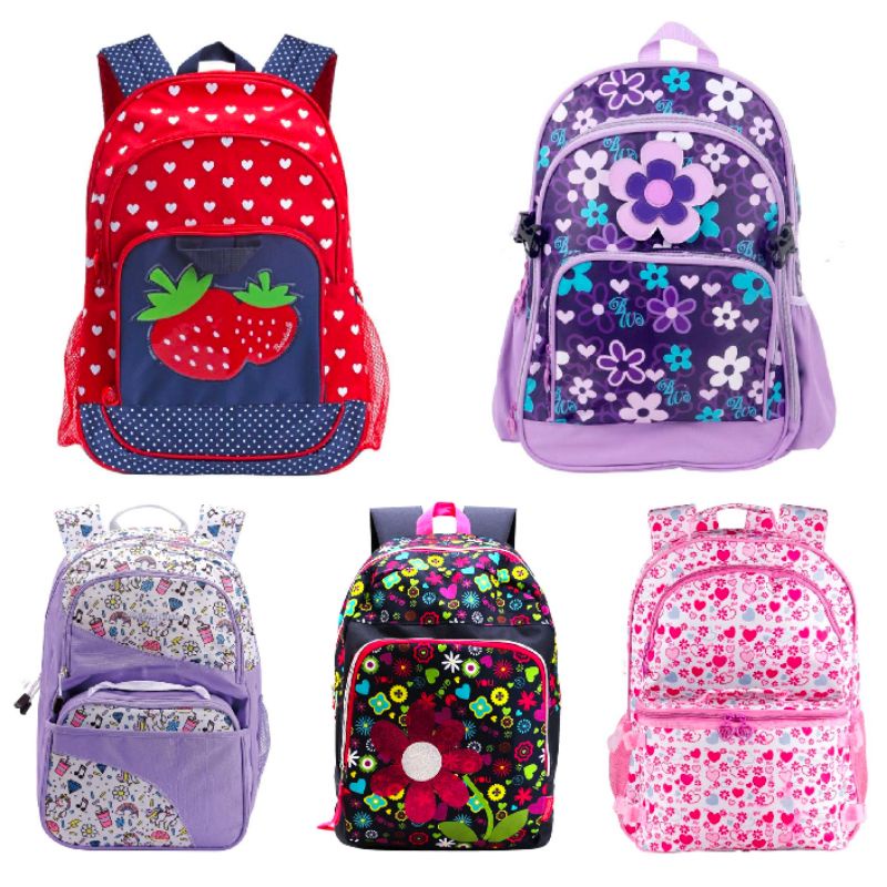 Kids Girl School Bag with Lunch Bag | Shopee Philippines