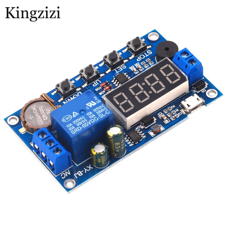 Real Time Delay Relay Module Timer Control Switch Timing Delay Relay ...