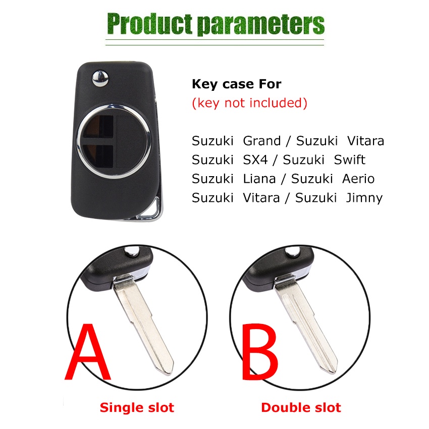 Suzuki Modified Flip Key Cover Upgrade for Ertiga Swift SX4 Vitara ...