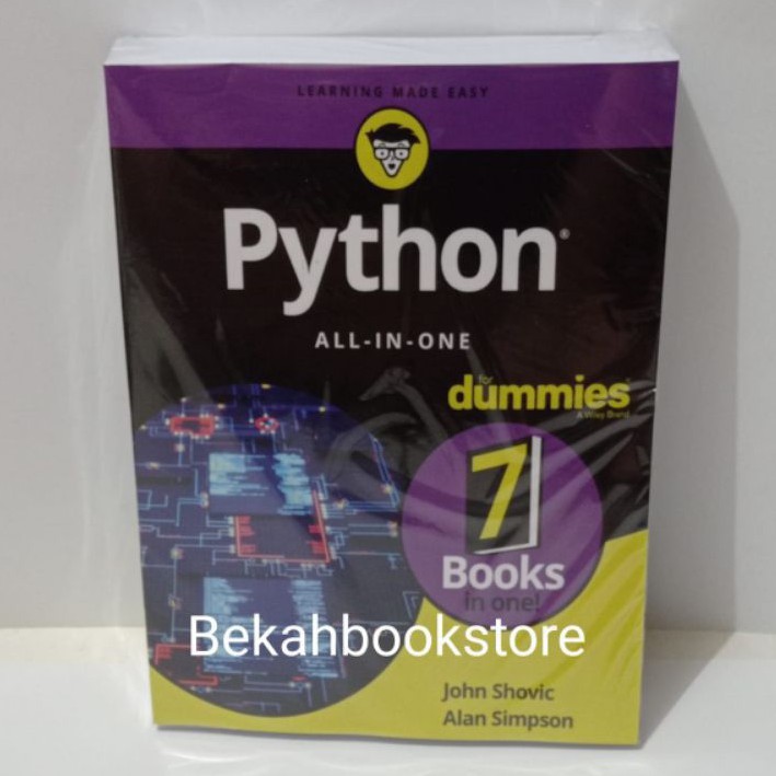 Python All-In-One for Dummies by Alan Simpson | Shopee Philippines