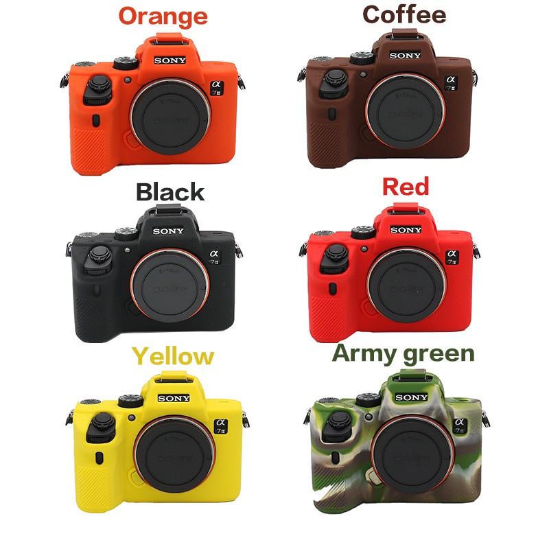 Silicone Case for Sony A7III A7RM3 A7R3 A7RIII A7M3 A7Mark3 A7r3-A ...