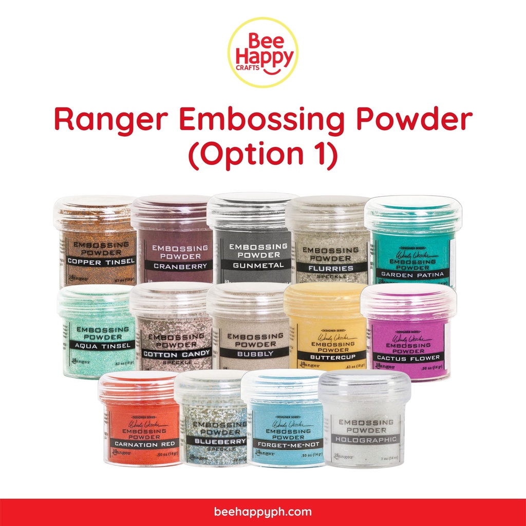 Ranger Embossing Powder Option 1 | Shopee Philippines