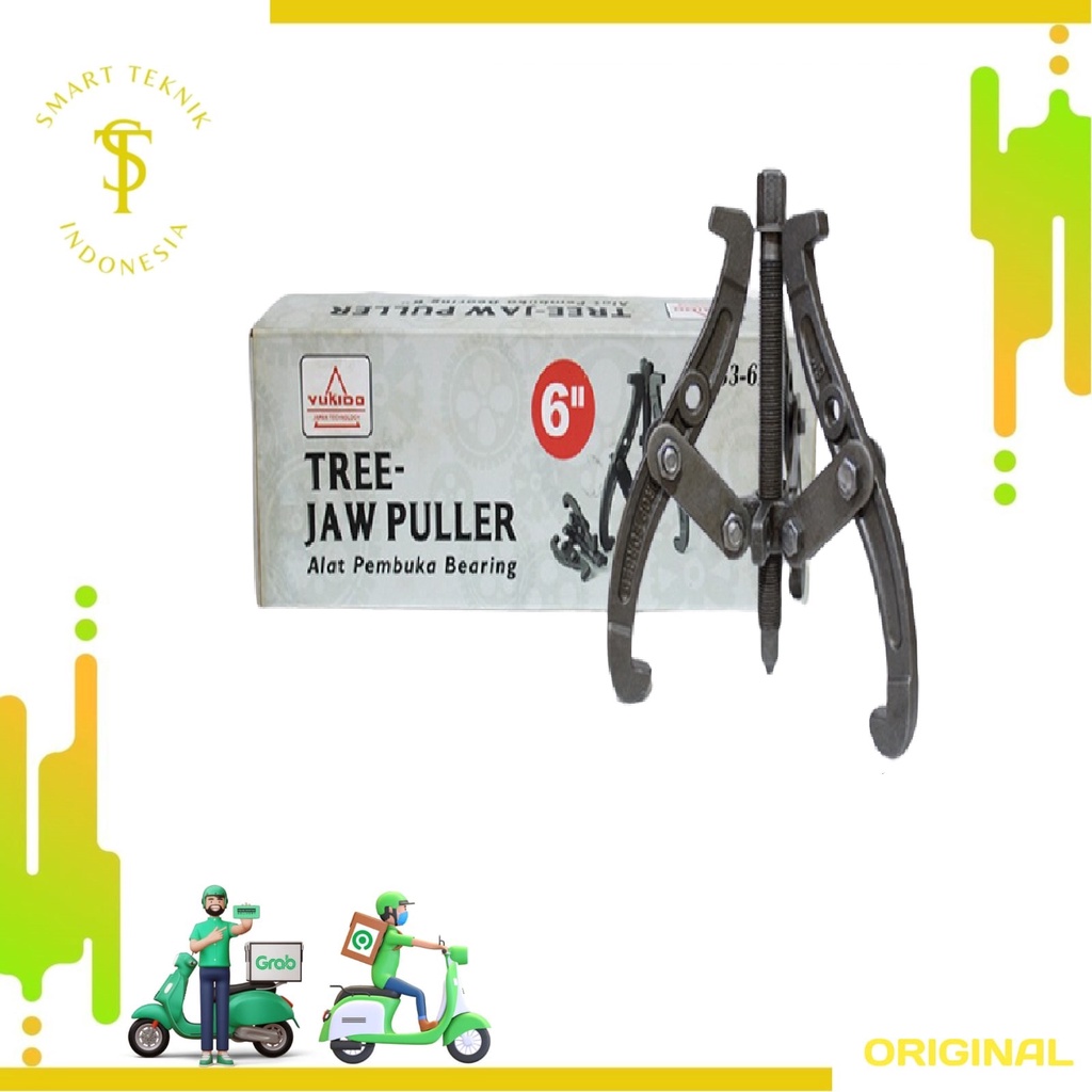 YUKIDO Tracker 3 Feet 6" Inch - Gear Puller 3 Jaw Tracker - YUKIDO ...