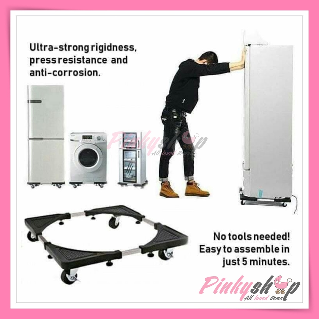 Movable Rack Base Trolley Special Base for Washing Machine and ...