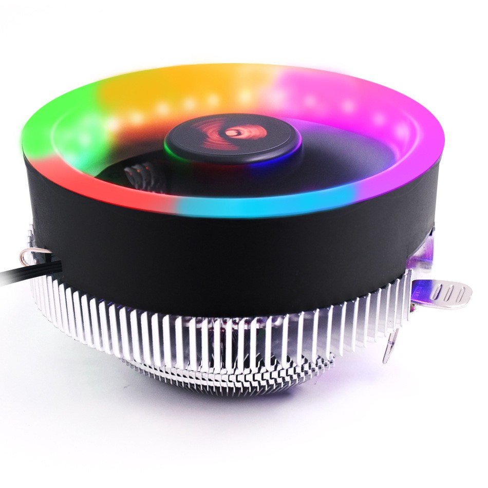 (Coolmoon) CPU COOLER FOR INTEL AND AMD RGB FAN | Shopee Philippines