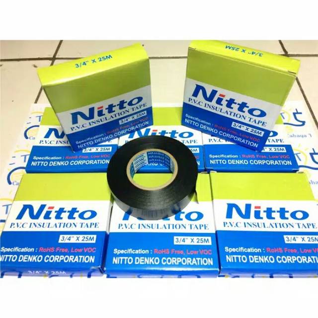 Nitto PVC Insulation / Nitto PVC Tape 3/4 Nitto PVC Insulation / Nitto PVC Tape 3/4