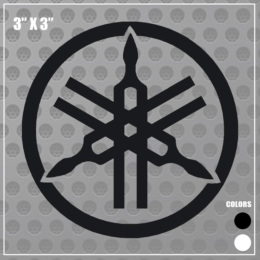 YAMAHA LOGO / CAR OR MOTORYCLE STICKER | decals | waterproof STICKER ...