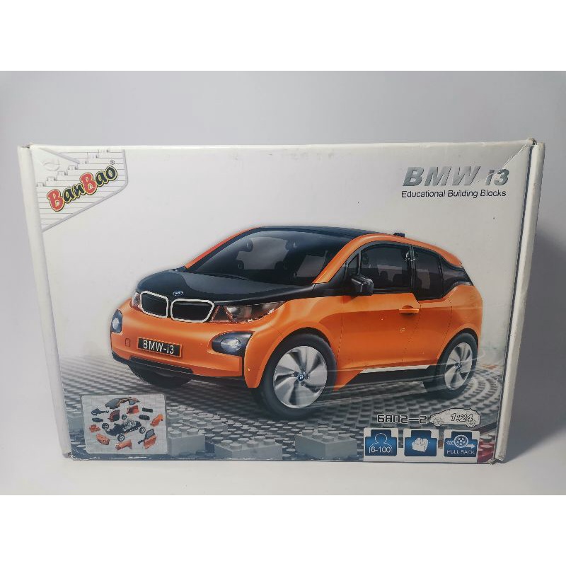 BMW i3 Educational Building Blocks Car Model | Shopee Philippines