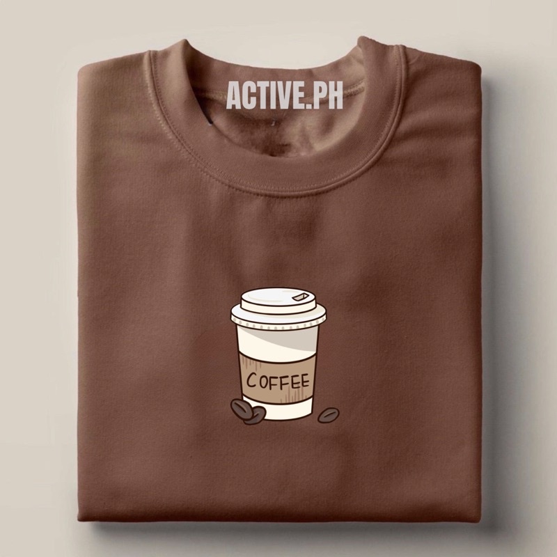 COFFEE Aesthetic Shirt/Tshirts Unisex Minimalist Tees | Shopee Philippines